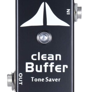 MOSKYAudio Mini Clean Buffer Effect Pedal Little Black Buffer for Guitar Players