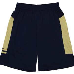 adidas Game Built Player Climalite Short with Pockets, Collegiate Navy- Sand X-Small