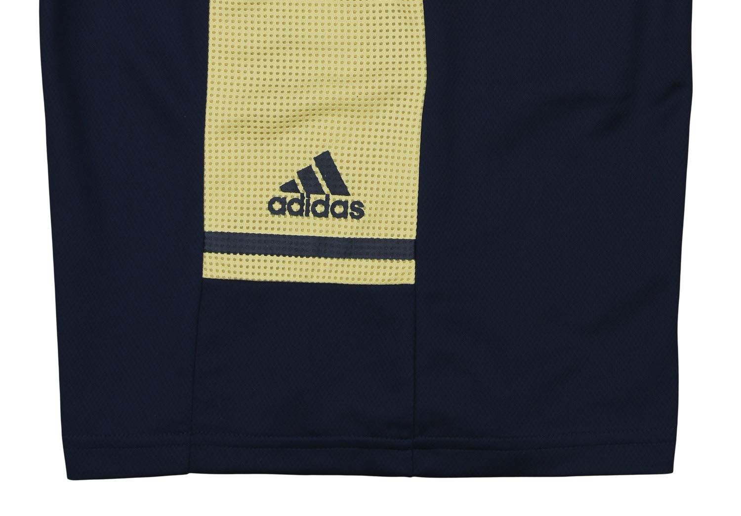 adidas Game Built Player Climalite Short with Pockets, Collegiate Navy- Sand X-Small