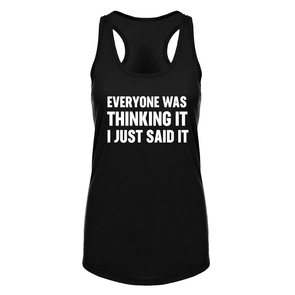 FANNOO Workout Tank Tops for Women-Womens Funny Saying Fitness Gym Sarcastic Racerback Sleeveless Shirts Black