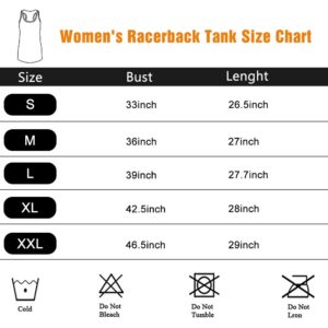 FANNOO Workout Tank Tops for Women-Womens Funny Saying Fitness Gym Sarcastic Racerback Sleeveless Shirts Black