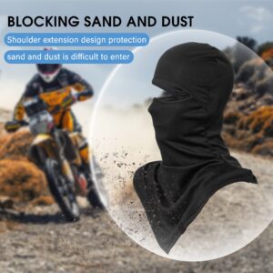 AIWOLU Balaclava Full Face Mask Summer for Sun Protection Breathable Long Neck Covers for Men Women Cycling Fishing…