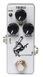 ymuze moskyaudio mini silver horse effect pedal overdrive pedal for electric guitar