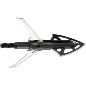 rocky mountain archer arrow switchblade broadhead, 100gr, 3pk, silver (rm56010)