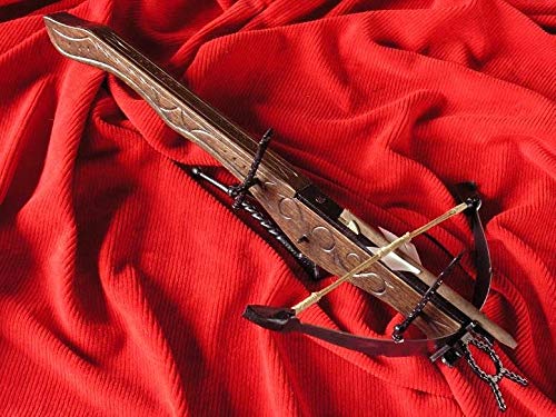 Historic Low Crossbow Wooden Knights' in XV Century. (AG0F.01) Decorative