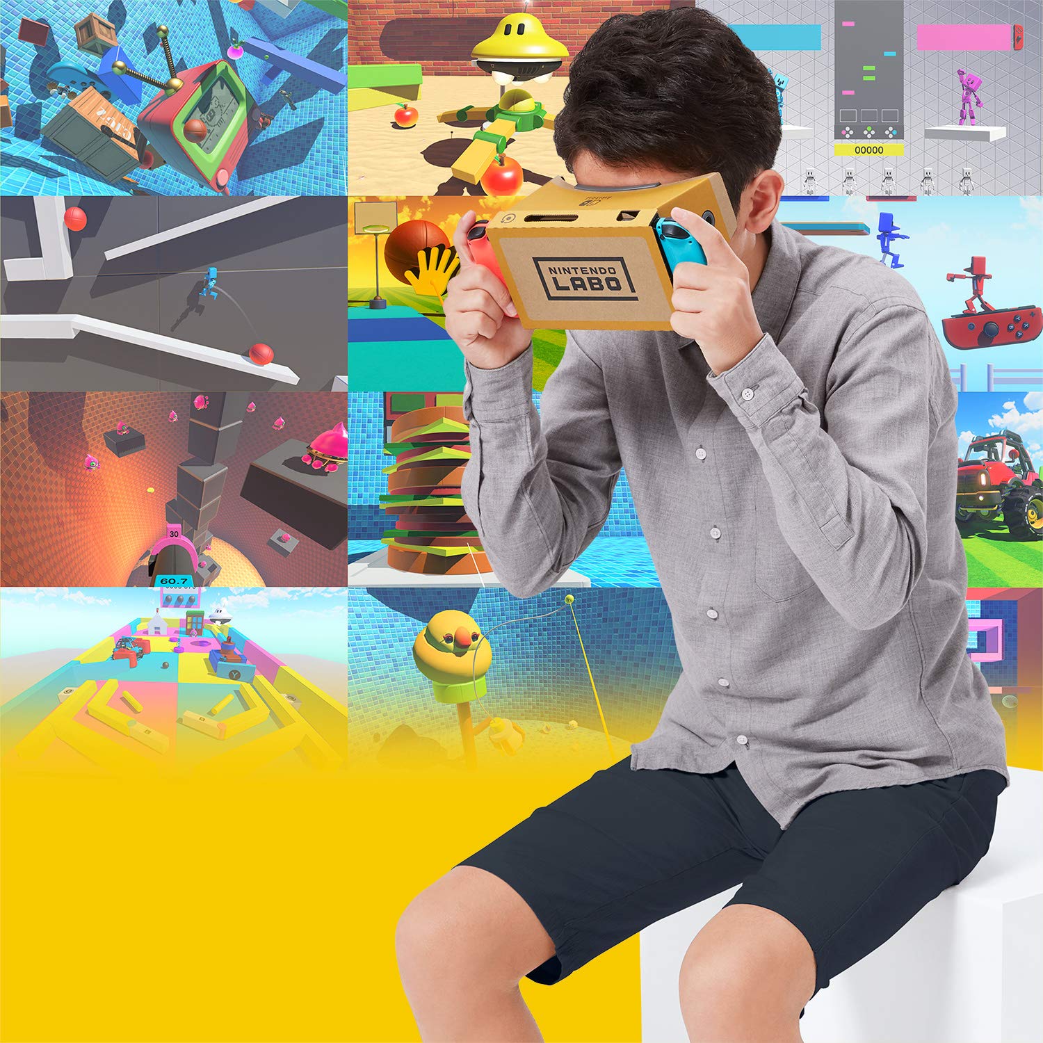 Nintendo Labo (Nintendo Lab) Toy-Con 04: VR Kit Chobitto Edition (Bazooka only)-Switch Japanese Ver.