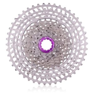 ztto slr lightweight wide-ratio cassettes for 10 speed 11 speed 12 speed mountain bikes (11 speed 11-46t)