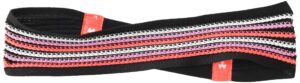 under armour girls color reveal headband, black (002)/ white, one size fits all