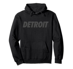 streetwear sneaker merch collector detroit bold pullover hoodie