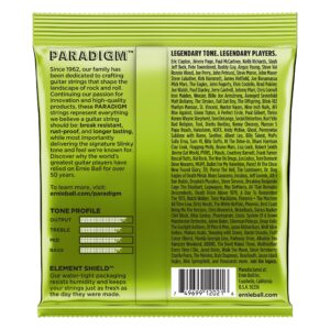 4 PACK Ernie Ball 2021 Paradigm Regular Slinky Electric Guitar Strings .010-.046