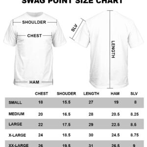 Swag Point Men’s Graphic T Shirts – 100% Cotton Casual Streetwear Hipster Hip Hop Tshirts Short Sleeve Print Tops ONLY GOD CAN XL