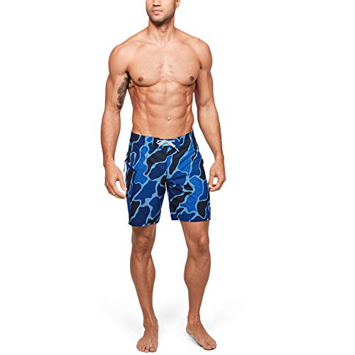 Under Armour Men's Tide Chaser Boardshorts, Versa Blue (486)/Rift Blue, 30