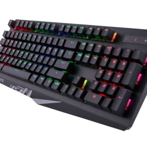 Mad Catz The Authentic S.T.R.I.K.E. 4 Mechanical Gaming Keyboard - Black