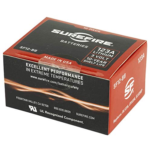 SureFire Batteries Per 12, Boxed Md: Sf12-BB