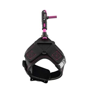 b3 archery tigress - single-jaw micro-model release, in pink (swivel stem)