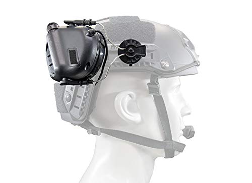 Universal Communication Headset Adapters for ARC Rail Equipped Helmets (Howard Leight/Walker Razor/Caldwell)