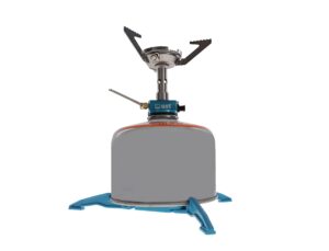 ust trekker stove with collapsible design, strong construction and carry bag for camping, hiking, backpacking, one size