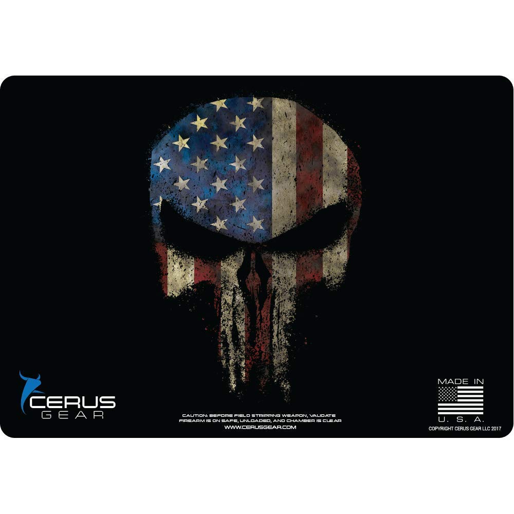 EDOG The Reaper CERUS Gear Angel of Death Promat Heavy Duty Pistol Cleaning 12x17 Padded Gun-Work Surface Protector Mat Solvent & Oil Resistant