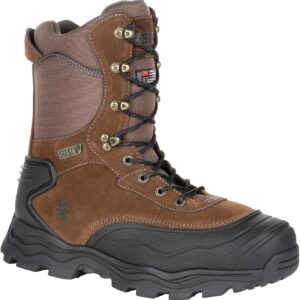 rocky multi-trax 800g insulated waterproof outdoor boot size 8(w)