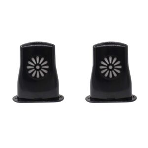 xtremeamazing pack of 2 black acoustic guitar humidifier sound holes humidifier for moisture reservoir prevent cracking