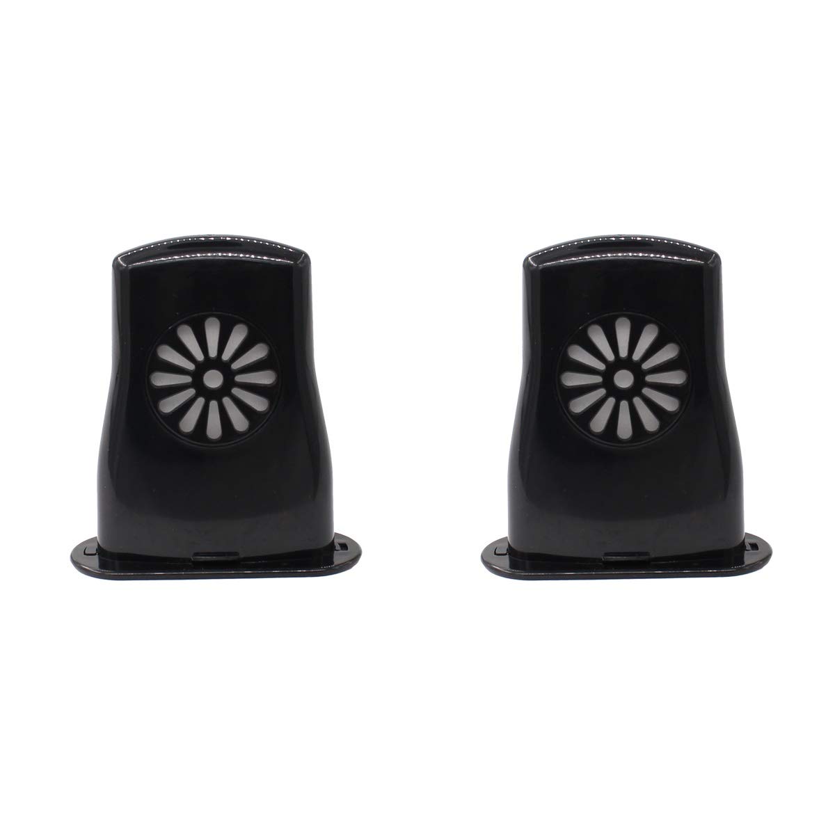 XtremeAmazing Pack of 2 Black Acoustic Guitar Humidifier Sound Holes Humidifier for Moisture Reservoir Prevent Cracking