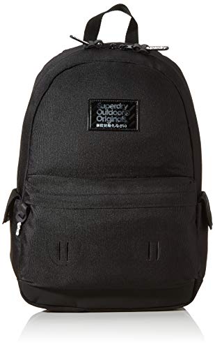 Superdry Men's Backpack, Black, 13.5x46x30.5 Centimeters (B x H x T)