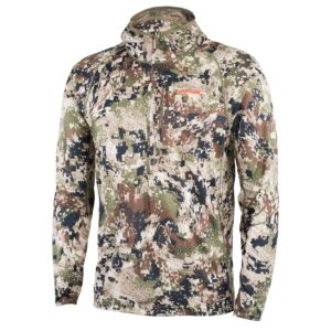 sitka men's core lightweight hunting hoody, optifade subalpine, large