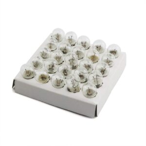 25pcs e10 miniature screw base light bulbs, 1.5v / 0.3a