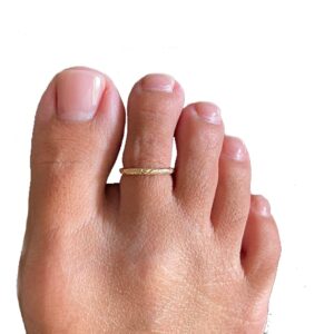 Toe Ring | Hawaiian Breeze 14K Gold Fill Adjustable Toe Ring | 14k Gold Filled