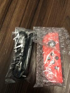 genuine nintendo switch joy con wireless controller neon red (left)