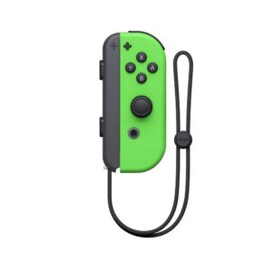 genuine nintendo switch joy con wireless controller neon green (right)