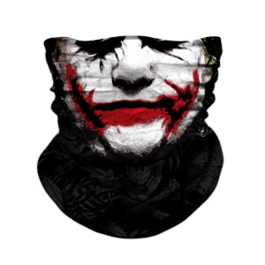 Skull Face Mask Bandanas, Neck Gaiter, Headwear, Magic Scarf, Headband for dust Sun Wind