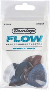 jim dunlop flow variety pack guitar picks (pvp1.14)