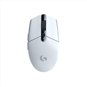 logitech g305 lightspeed wireless gaming mouse, white (renewed)