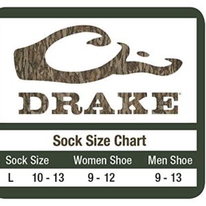 Drake Unisex-Adult Gift Box Merino Wool Heavyweight Crew Boot Socks 3 Pair Pack, Assorted, Large