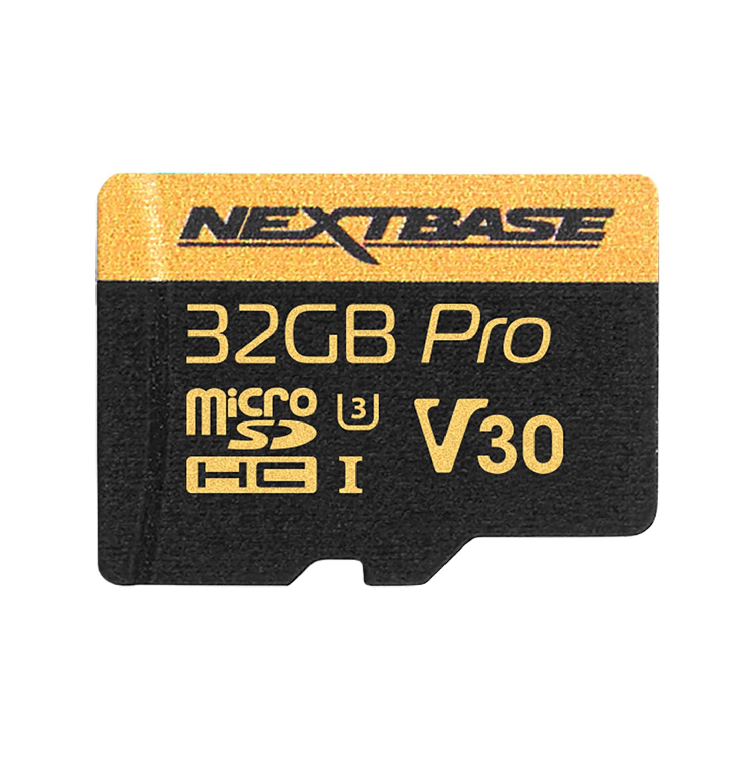 Nextbase 32GB U3 Micro SD Memory Card - with Adapter - Compatible with Nextbase in-Car Dash Cams Series 1 and 2