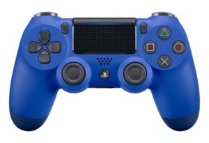 dualshock 4 wireless controller for playstation 4 - wave blue [discontinued] (renewed)