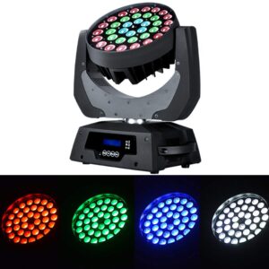 boudler pro 36x10w rgbw (4 in1) led moving head wash beam stage light spotlight lamp 14ch dmx512 rgbw for disco dj club christmas birthday wedding party stage light (1)