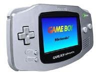 game boy advance - limited edition platinum (renewed)