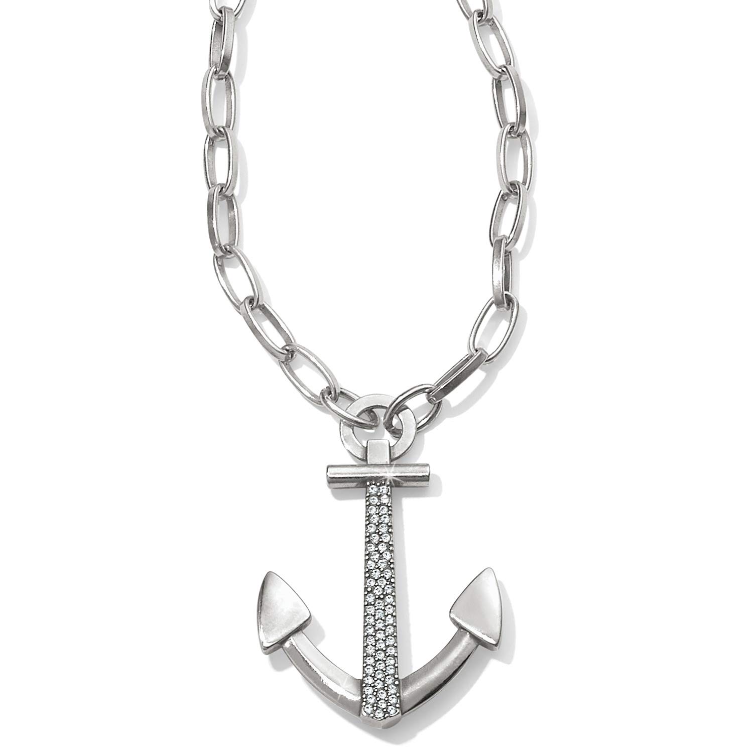 Brighton Coastline Reversible Anchor Link Necklace