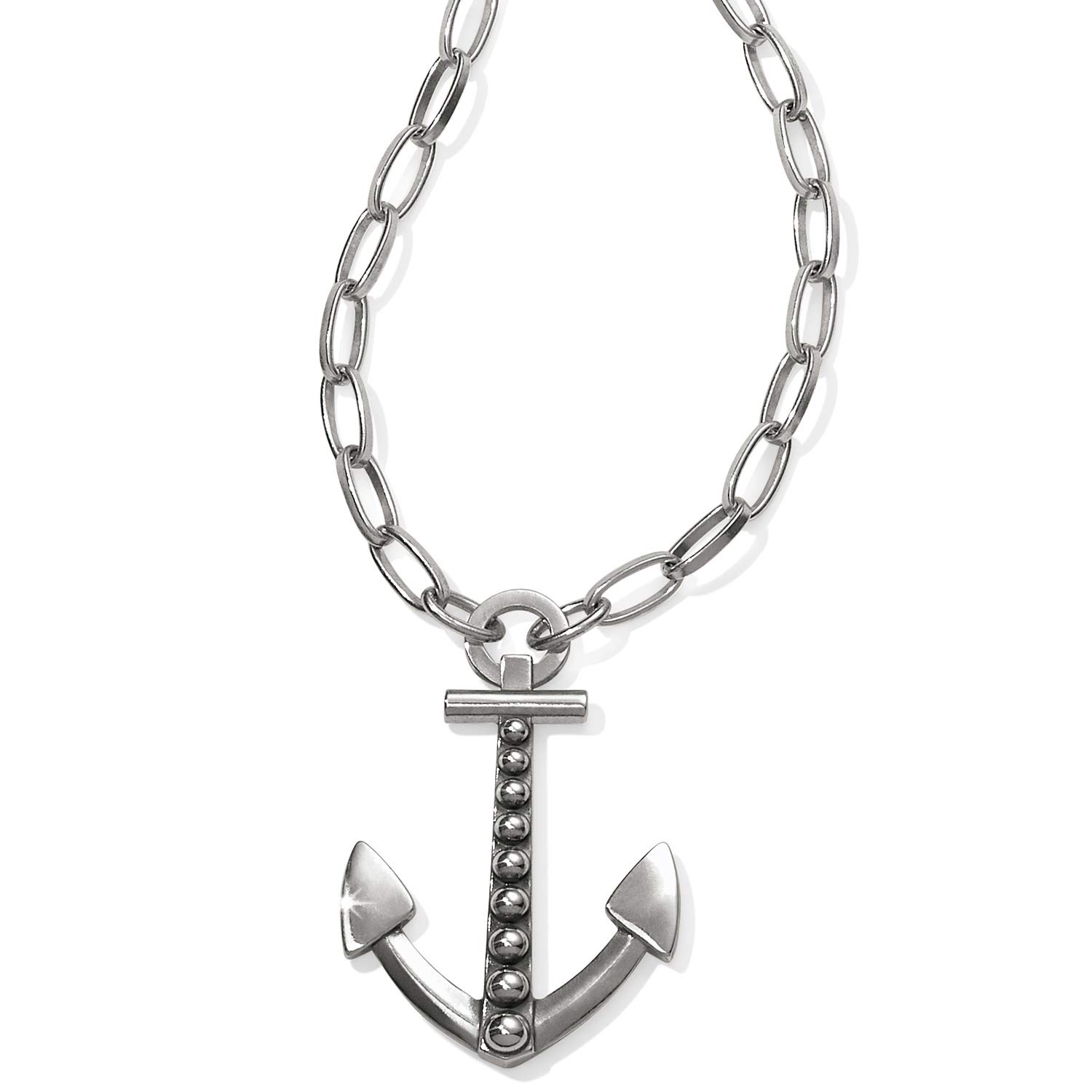 Brighton Coastline Reversible Anchor Link Necklace