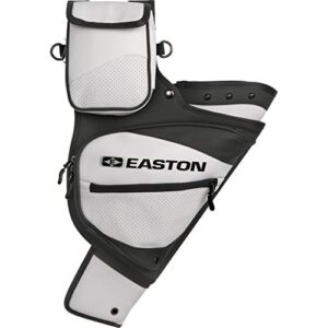 easton elite takedown hip quiver with belt white rh