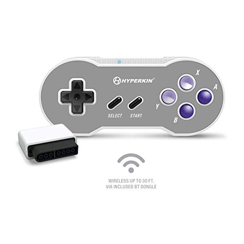 Hyperkin "Scout" Premium BT Controller for Super NES/PC/Mac/Android (Includes Wireless Adapter)