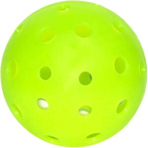 Dura Fast 40 Pickleballs | Outdoor Pickleball Balls | Neon | Two Dozen 24 Balls | USAPA Approved and Sanctioned for Tournament Play, Professional Perfomance