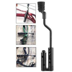 Zerone Compound Bow String Stop,Archery Compound Bow String Stabilizer, String Vibration Balance, Bowstring Stop Suppressor Bracket Mount Stabilizer