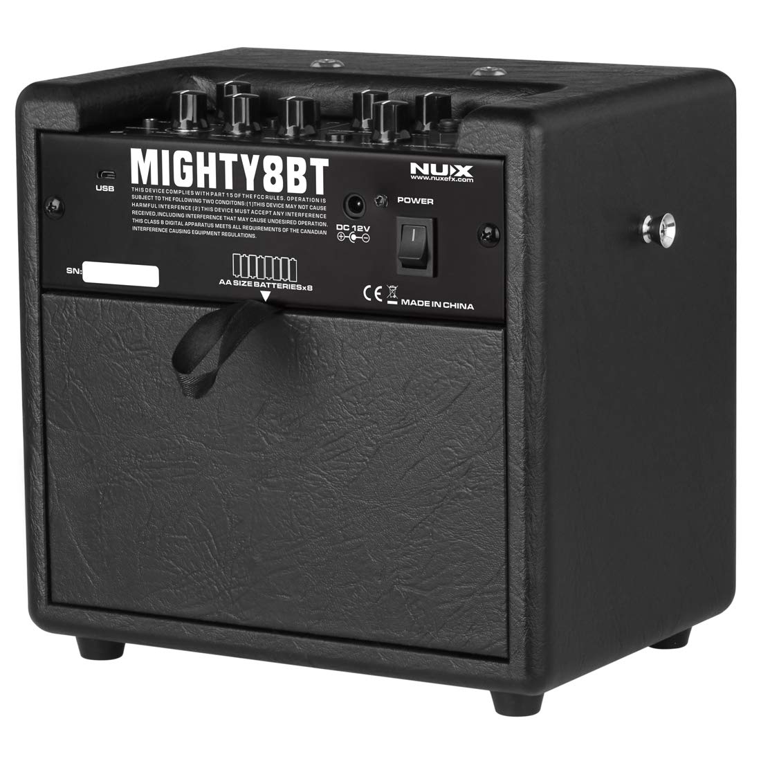 NUX Mighty 8BT Portable Electric Guitar Amplifier with Bluetooth