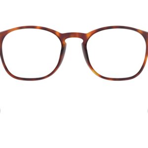 Persol PO3007VM Square Prescription Eyewear Frames, Havana/Demo Lens, 52 mm