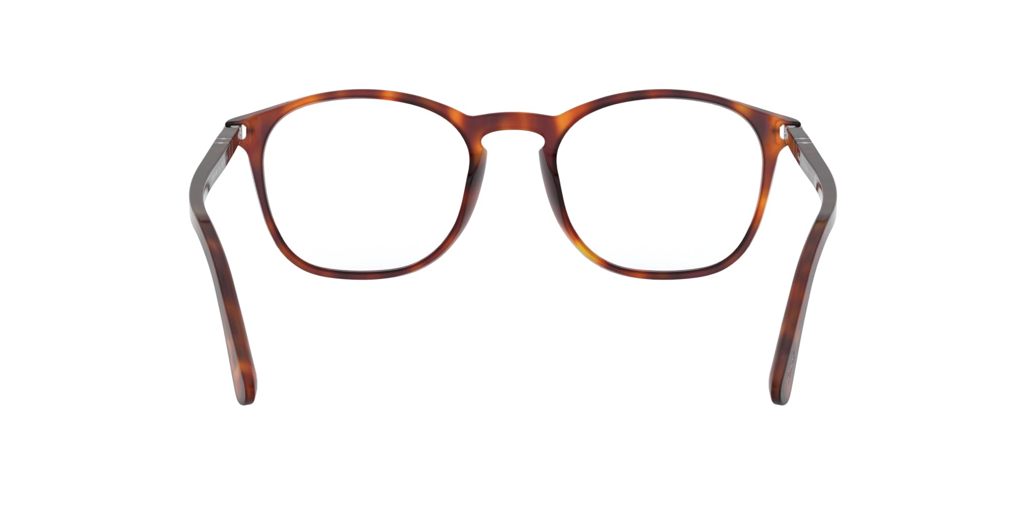 Persol PO3007VM Square Prescription Eyewear Frames, Havana/Demo Lens, 52 mm