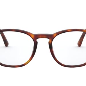 Persol PO3007VM Square Prescription Eyewear Frames, Havana/Demo Lens, 52 mm