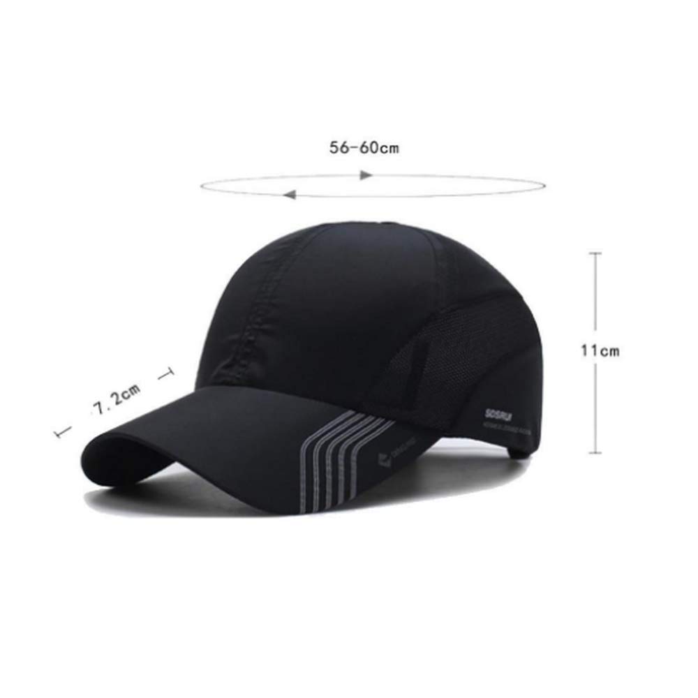 Croogo UPF 50+ Summer Cap Quick Drying Sun Hat UV Protection Outdoor Cap Men Women Baseball Cap Hat